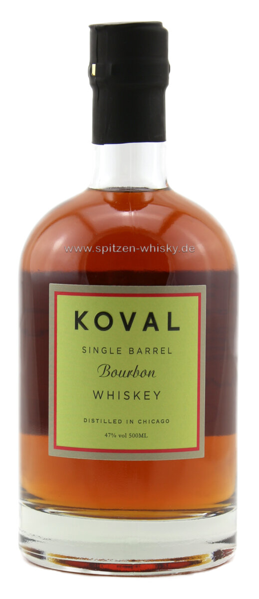 Koval Single Barrel Bourbon Whiskey 47% 0,5l, 32,99